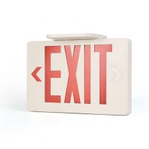 Lepro Double Sided LED Red Exit Sign, Daylight White LED Emergency ...