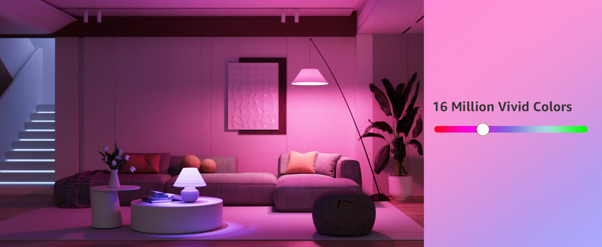 Lepro B1 AI Smart Light Bulbs - Dimmable Bluetooth LED Bulb with App ...